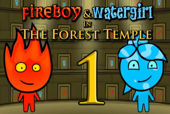 Fireboy and Watergirl 1 in the Forest Temple - Mouse House EdTech Games