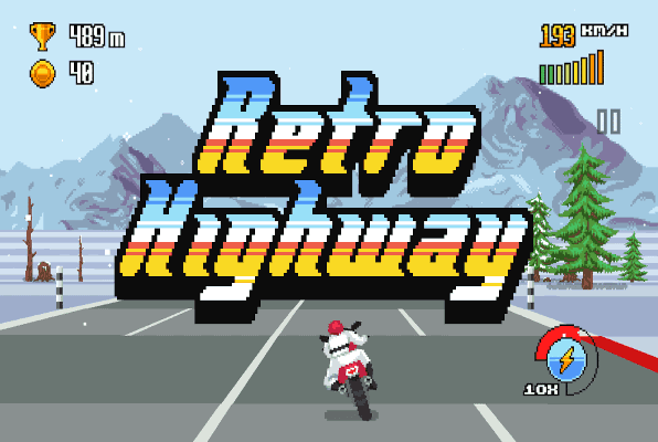 Retro Highway - Mouse House EdTech Games